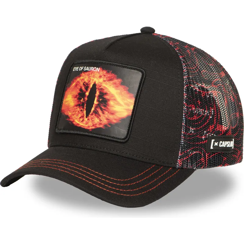 Czapka trucker czarno-czerwona Sauron LOTR OKO Władca Pierścieni od ...